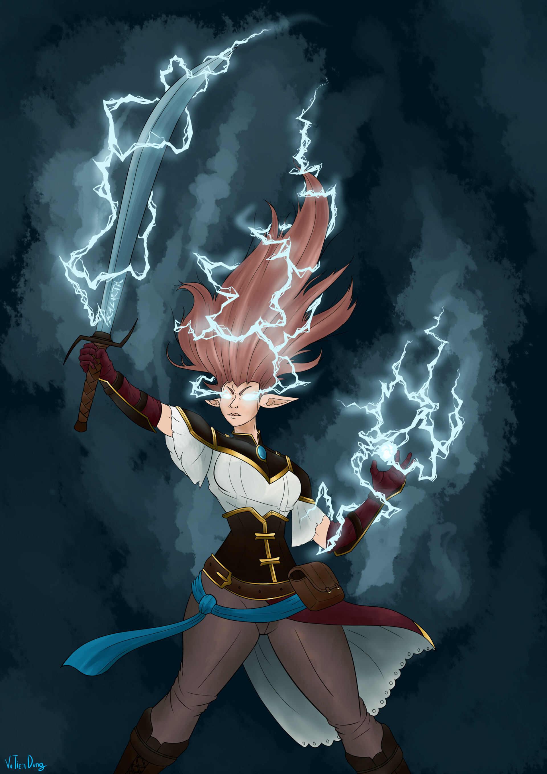 ArtStation - The Storm Dancer