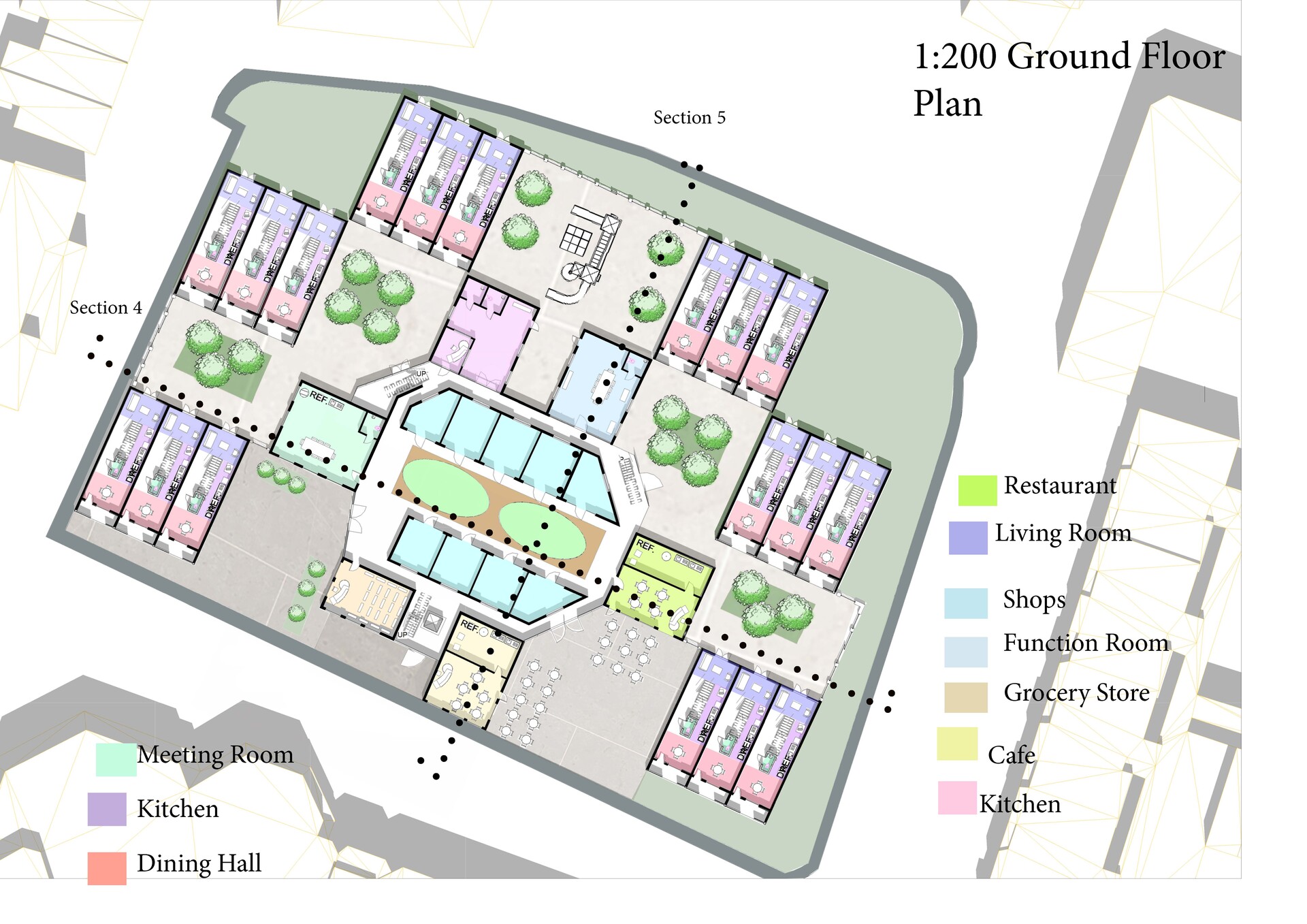Zainab Mohamed - Third Year Architecture School- Social Housing