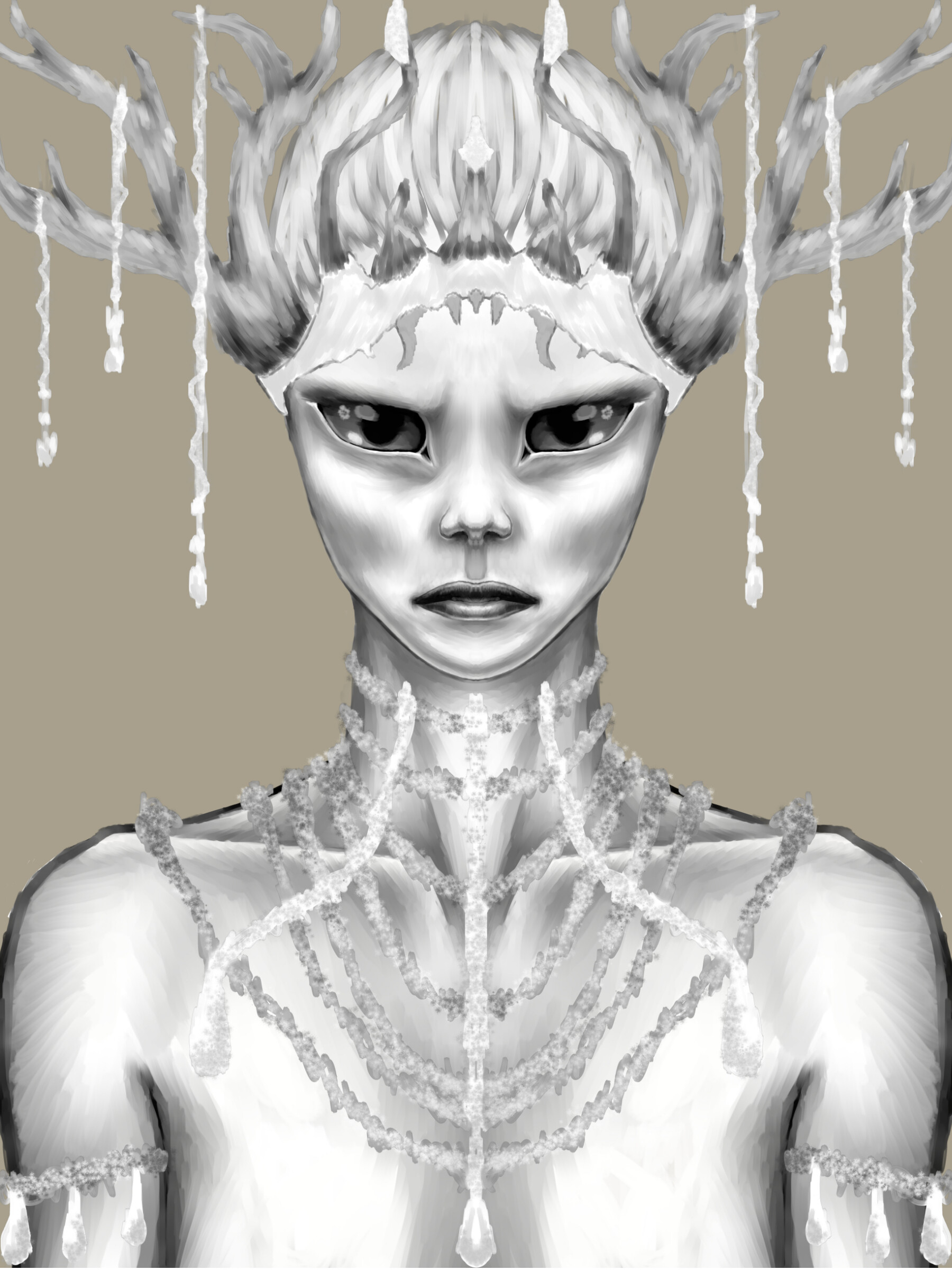 ArtStation - Alien Ghost Girl