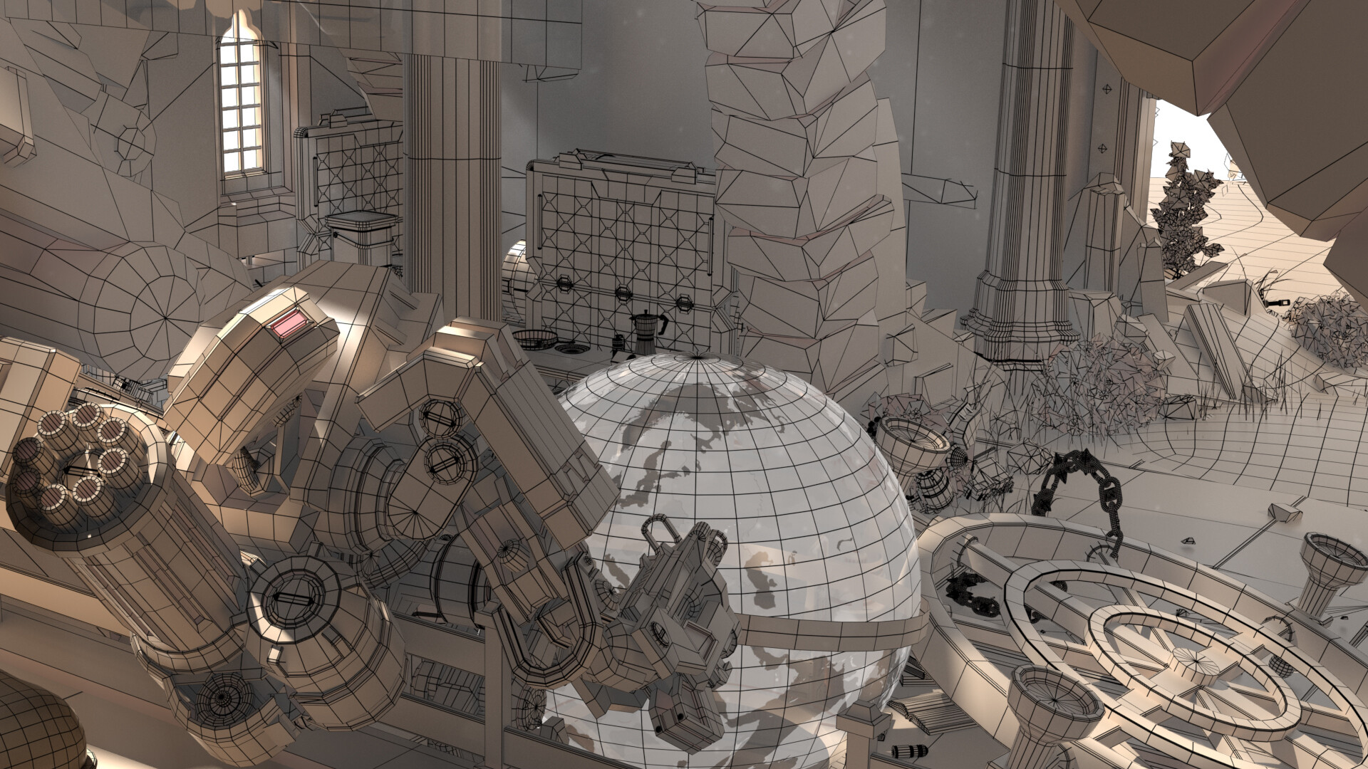 Arnald Andujar - Overwatch - Eichenwalde Guild Hall