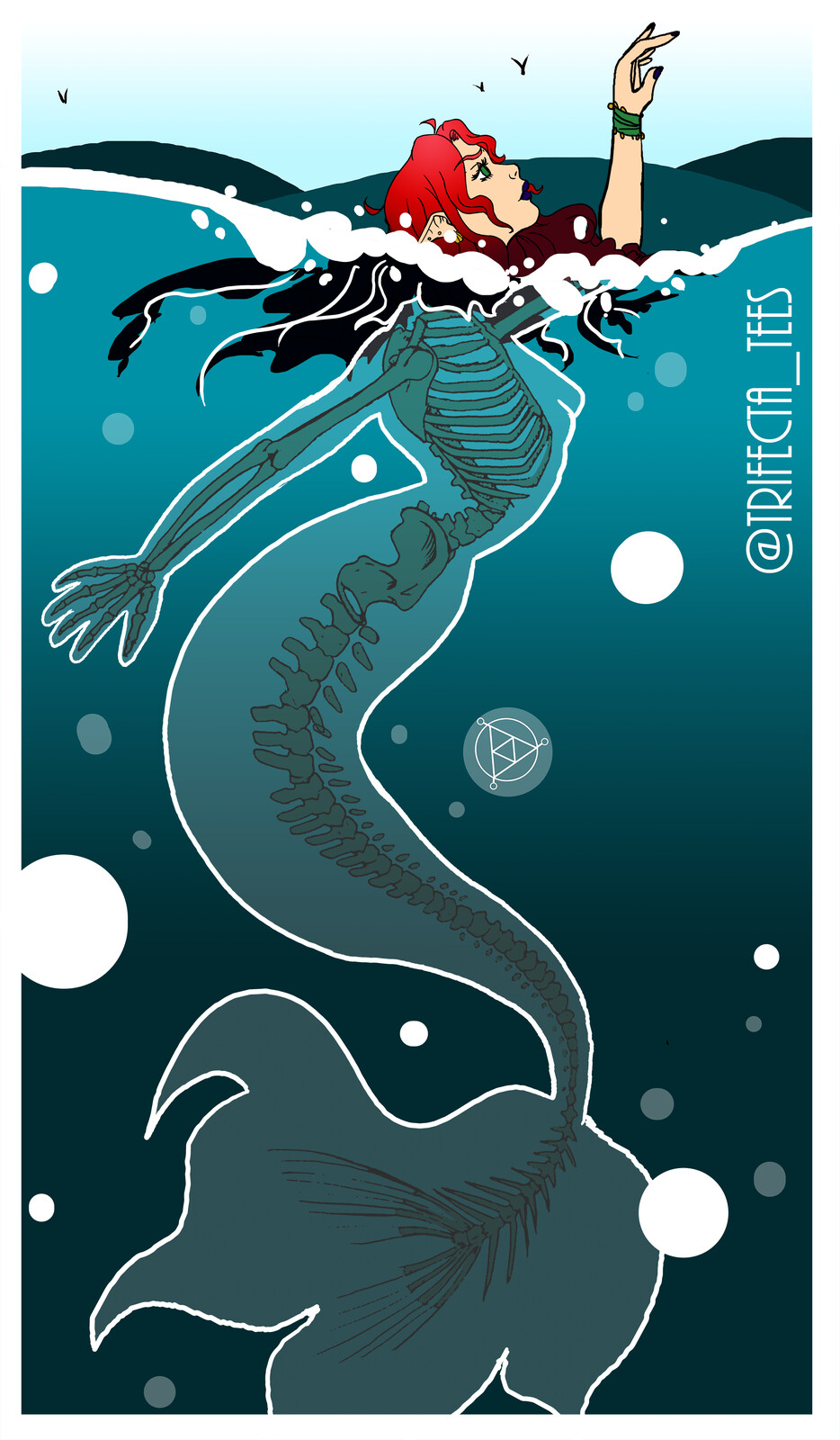 Ashley Woolsey - Daily 2019: Mermay- Bones