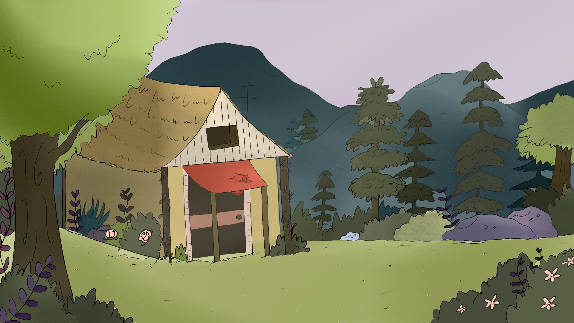 ArtStation - LOG CABIN