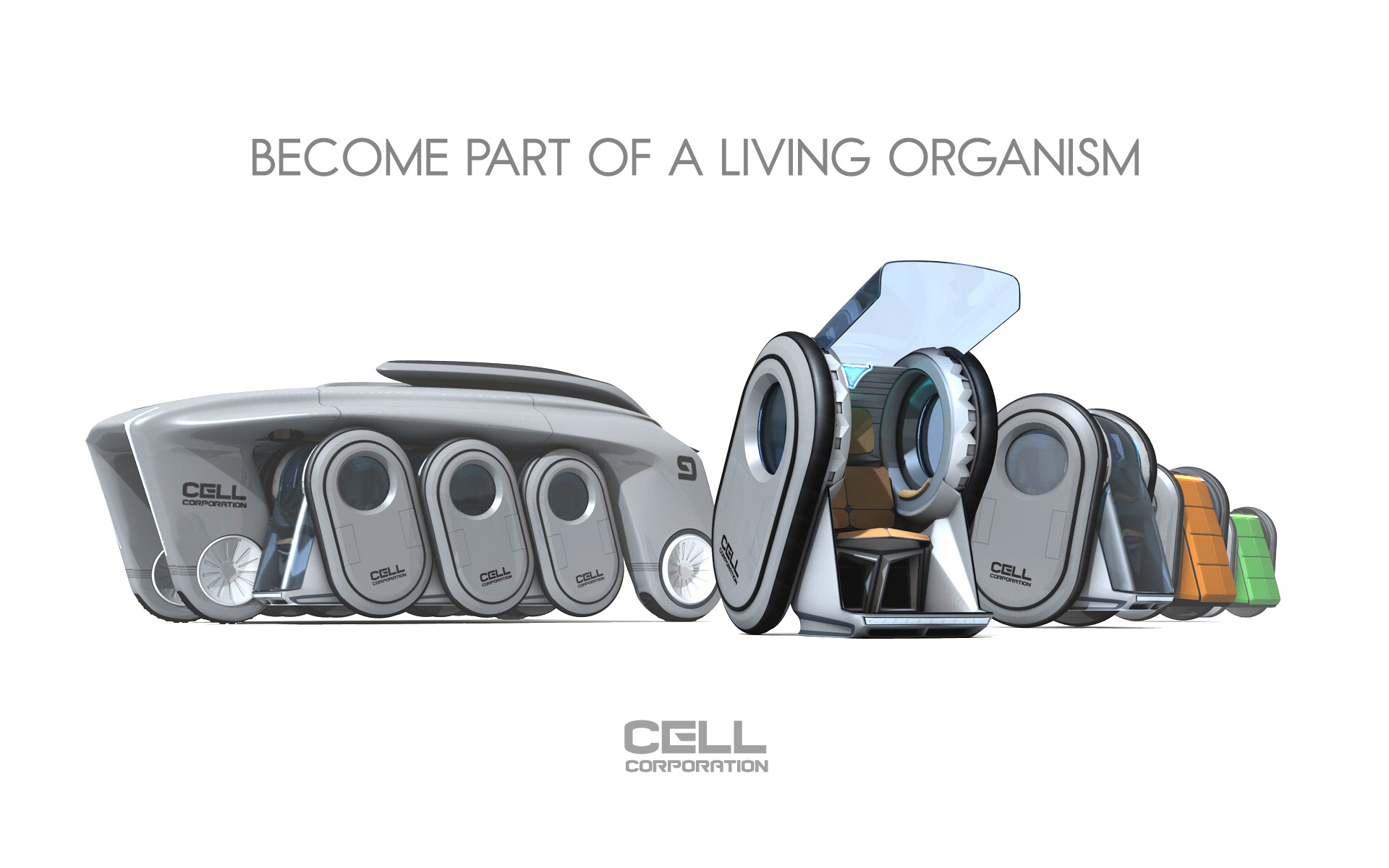 ArtStation - CELL traffic concept