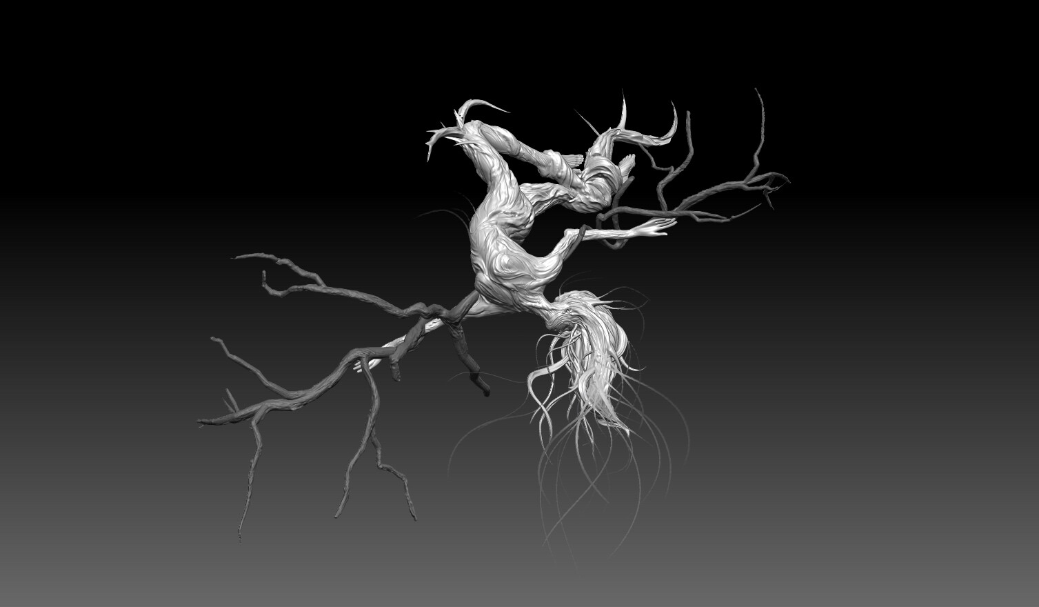 ArtStation - Tree like a human body