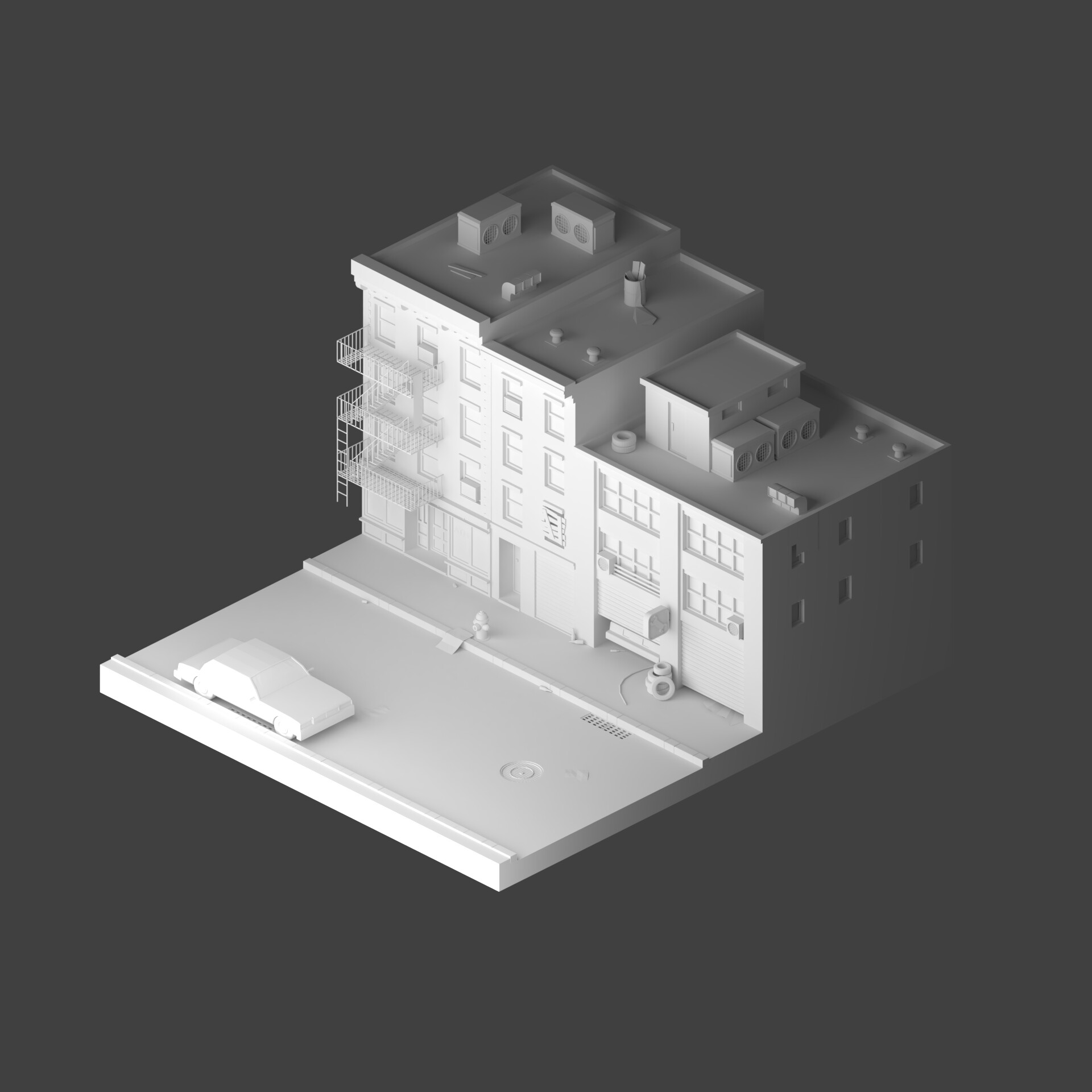 ArtStation - 3D low poly work