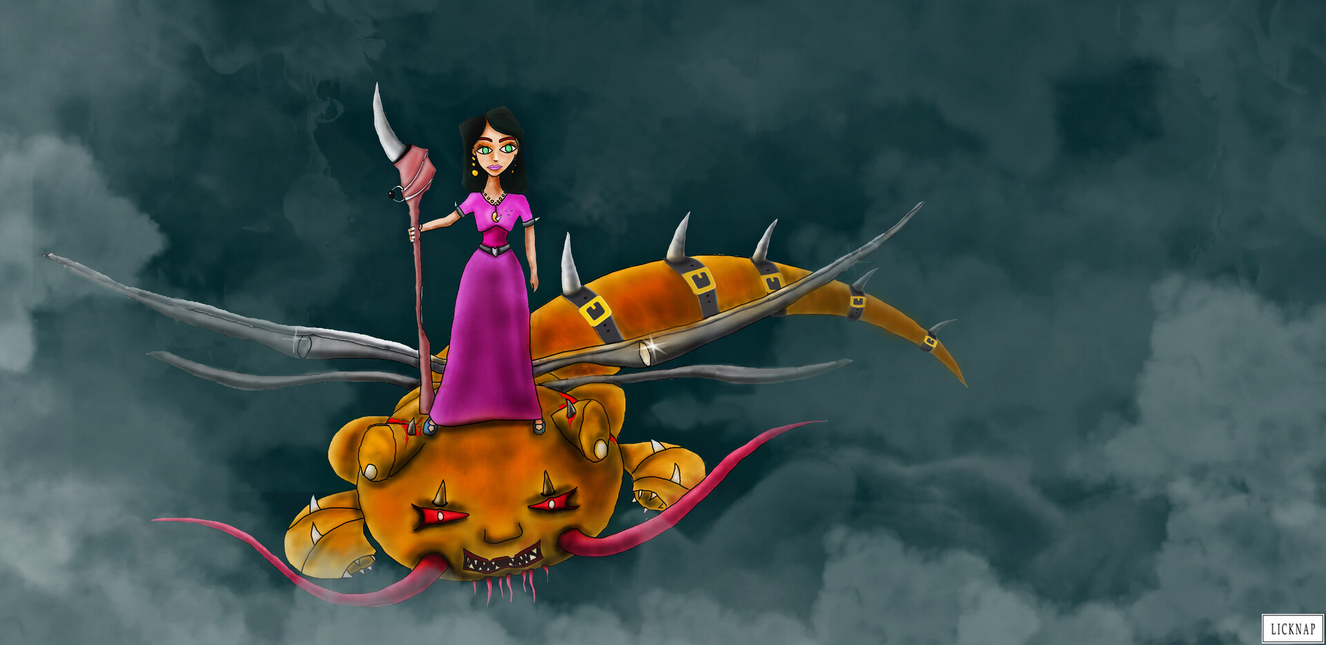 ArtStation - Princess and the wicked creatures