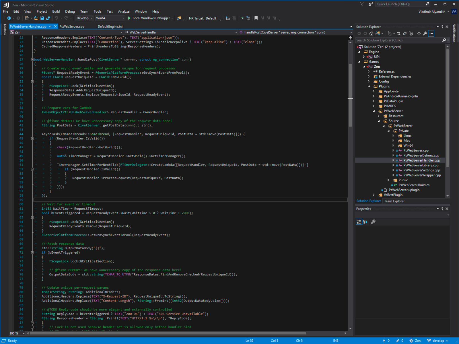 Vladimir Alyamkin - PsWebServer