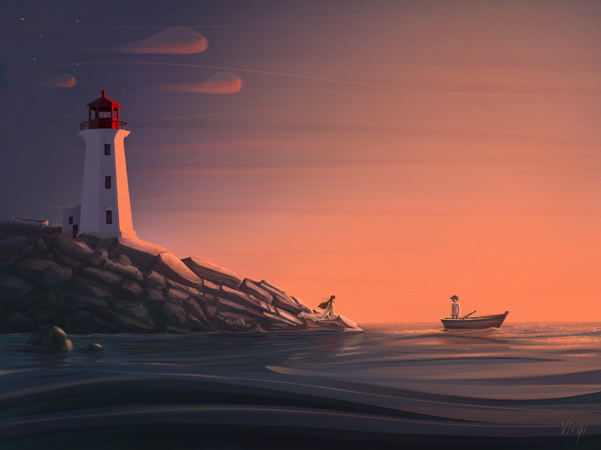 ArtStation - The Lighthouse Keeper