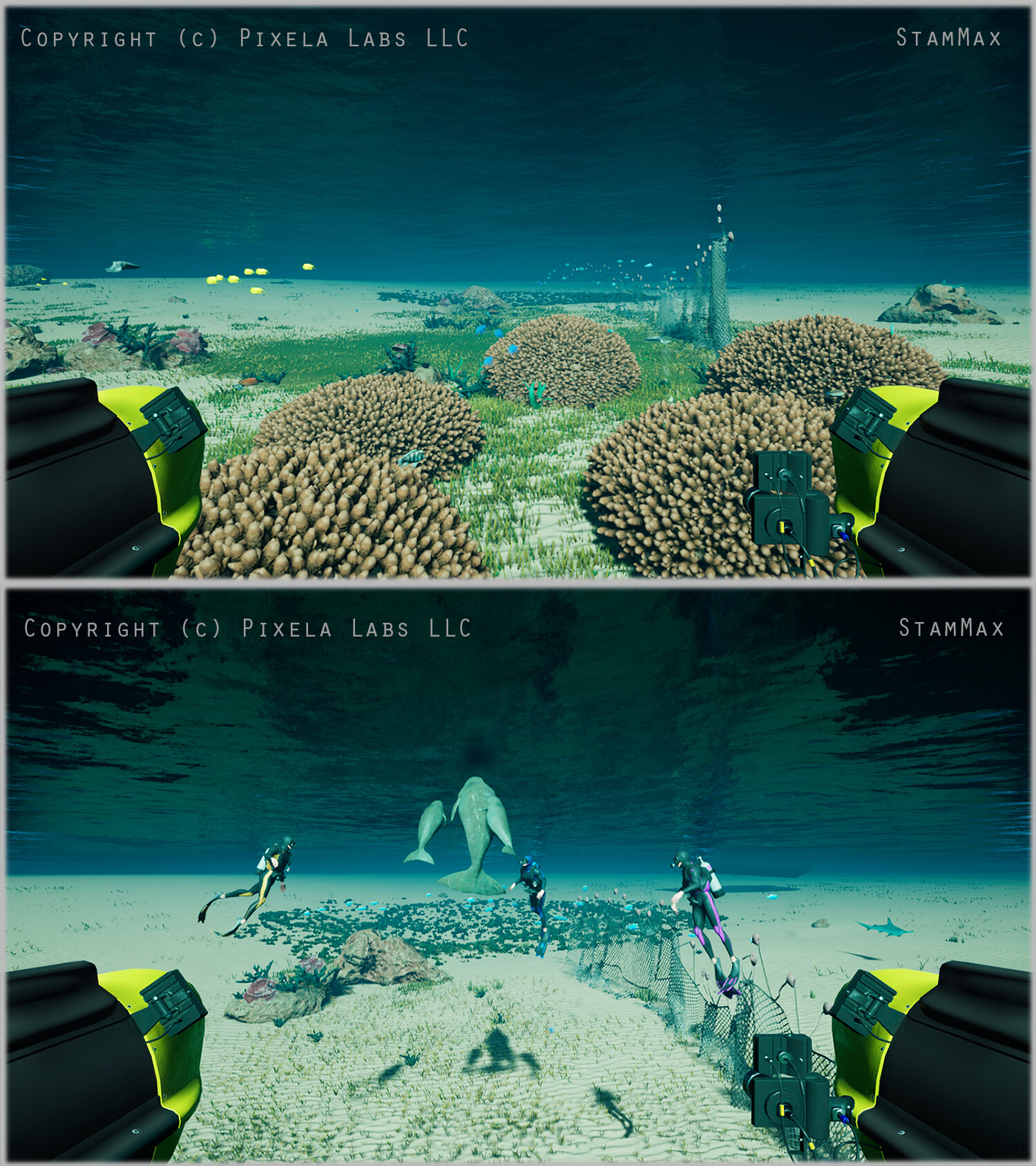 ArtStation - Underwater scene for VR