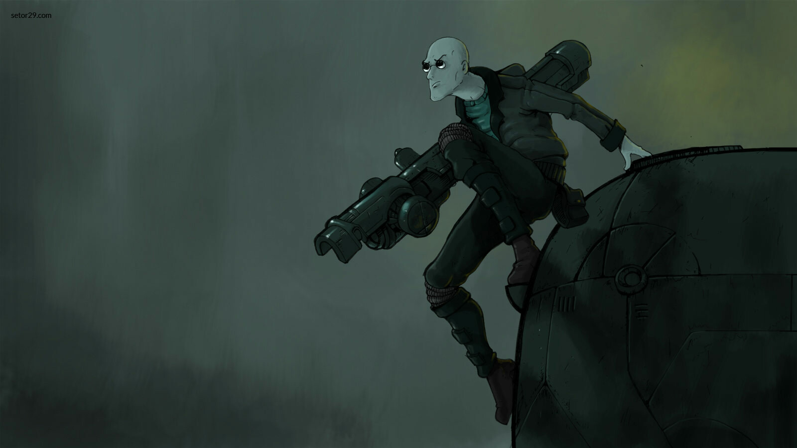 ArtStation - Futuristic Hitman