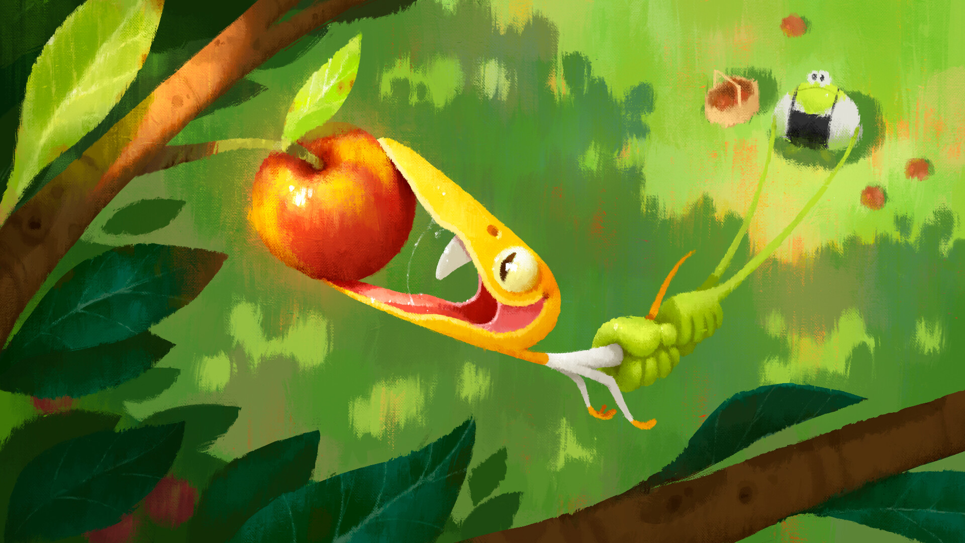 ArtStation - "How to apple crumble: Step 1"