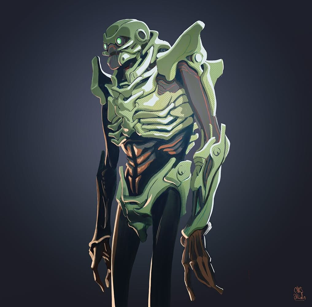 ArtStation - Alien concept artwork