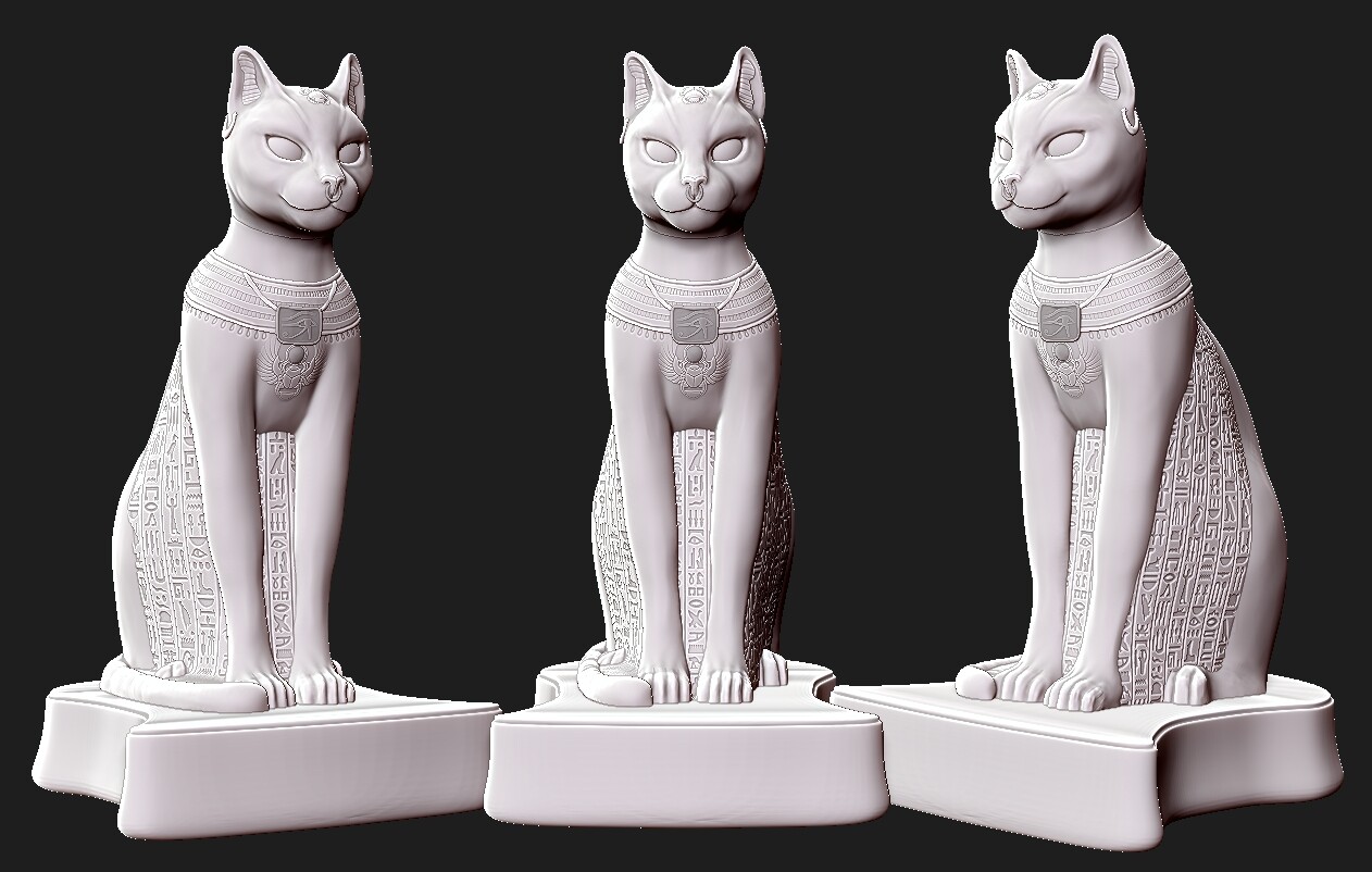 Alvaro Wagner Rodríguez-Navas - Cat [Bastet] 3D print