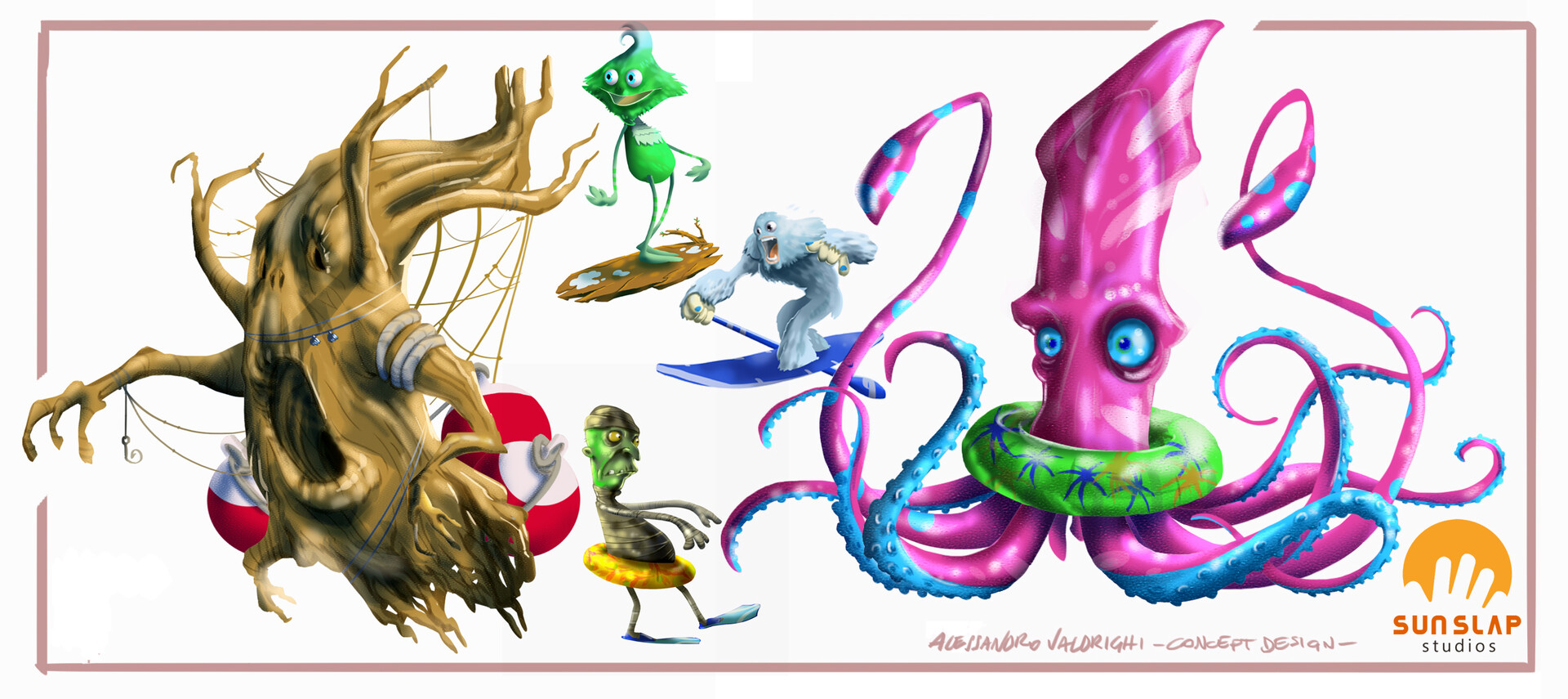 ArtStation - Game creatures