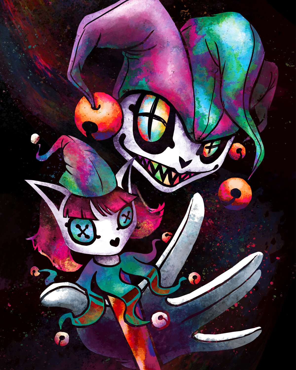 ArtStation - The Funky Cat poster design #8