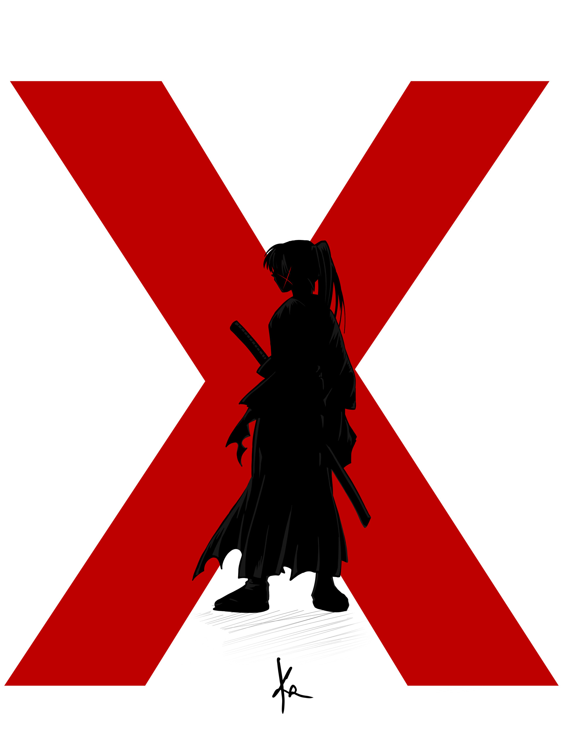 ArtStation - Samurai X - Fan Art