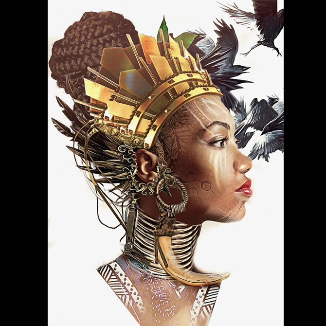 ArtStation - Shuri : Queen of Wakanda