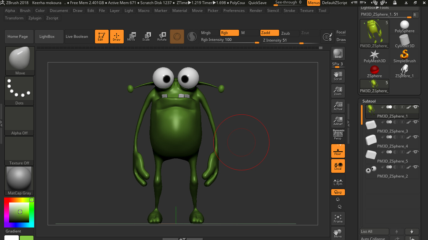 ArtStation - 3d Frog