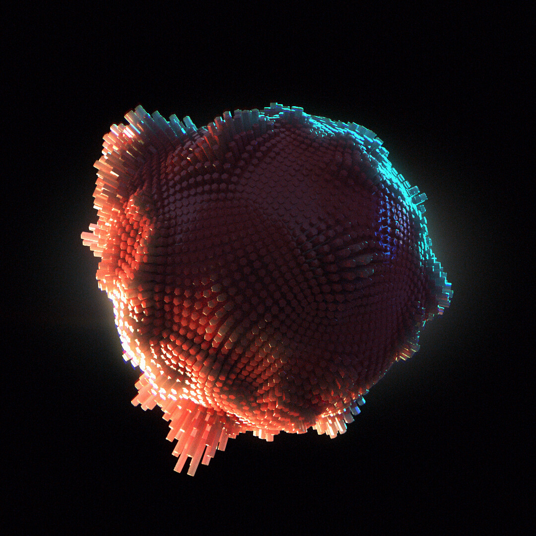 Artstation Mash Hexagon Sphere