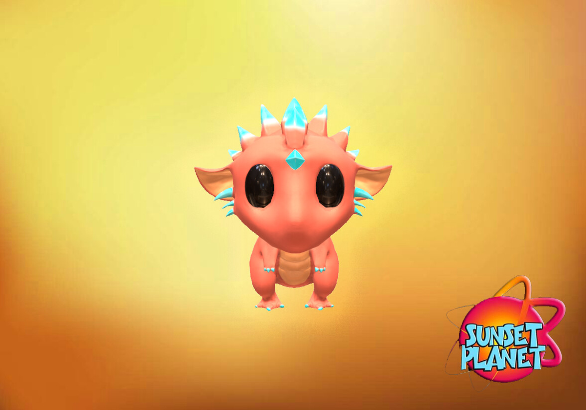 ArtStation - Kenba- Sunset Planet Character