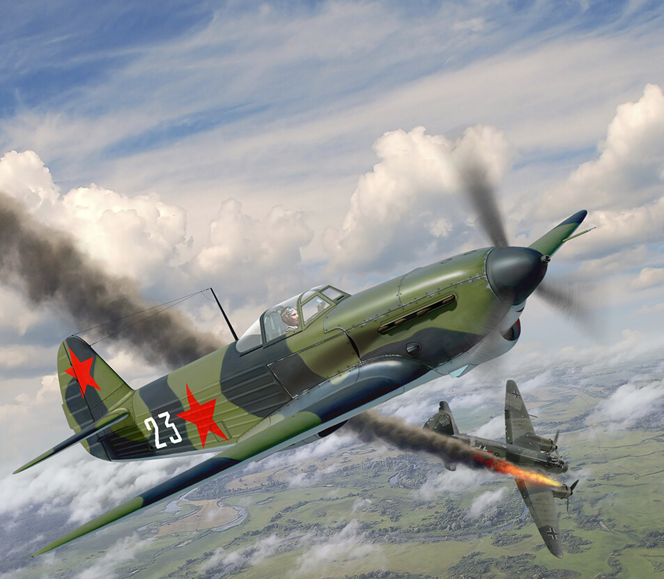 Valery Petelin - Yak-1b