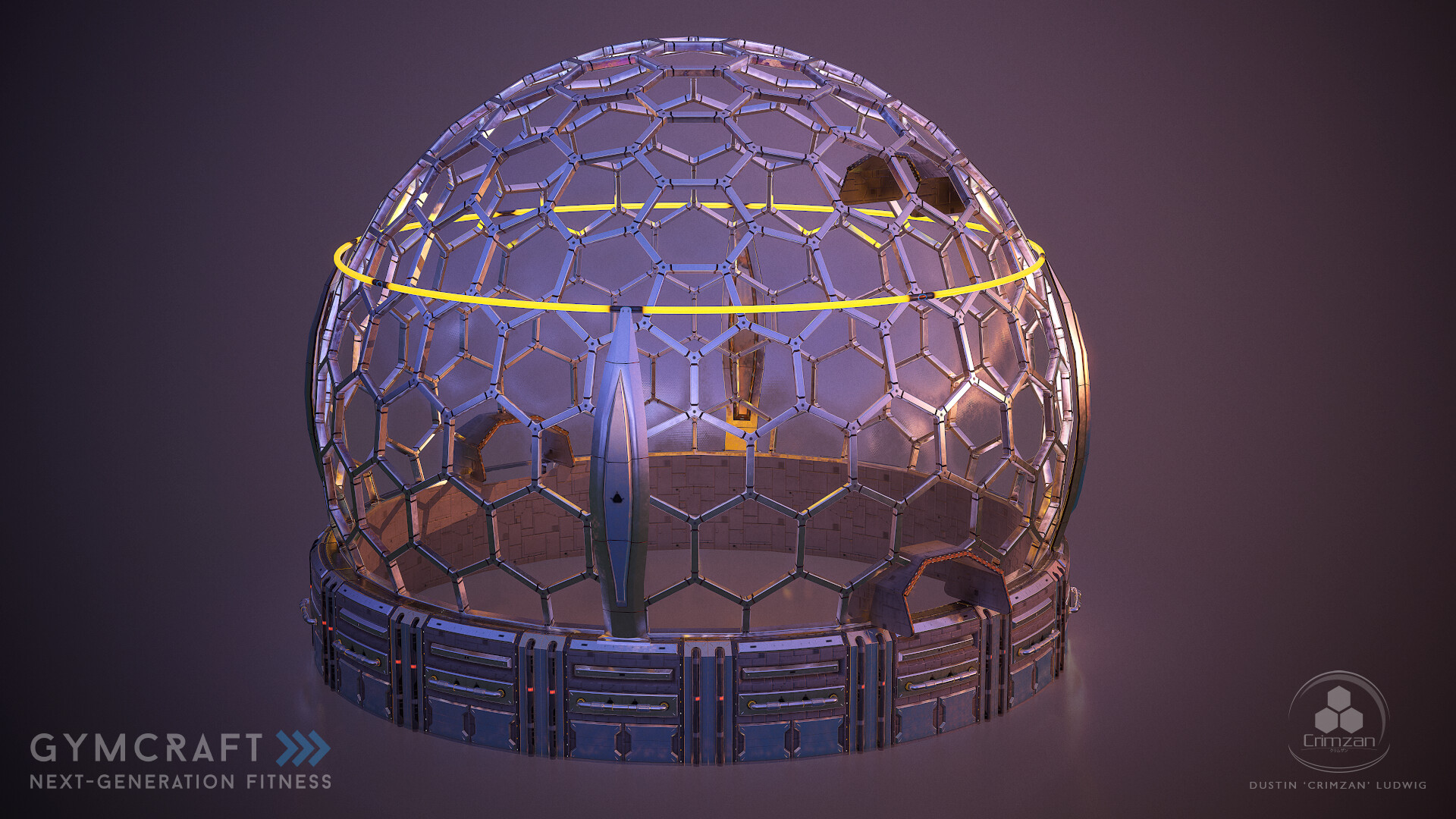 ArtStation - SciFi Biodome