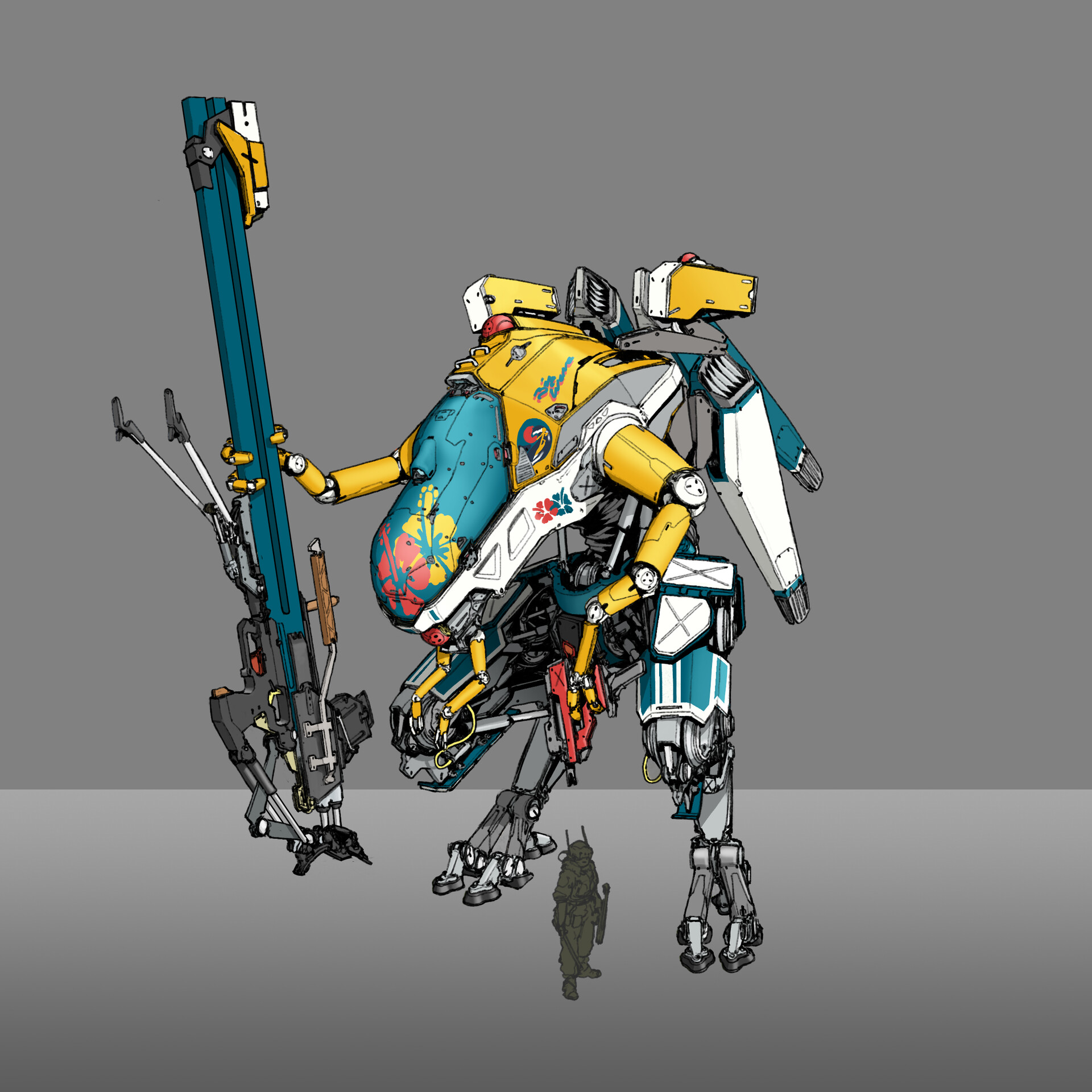ArtStation - Mech designs