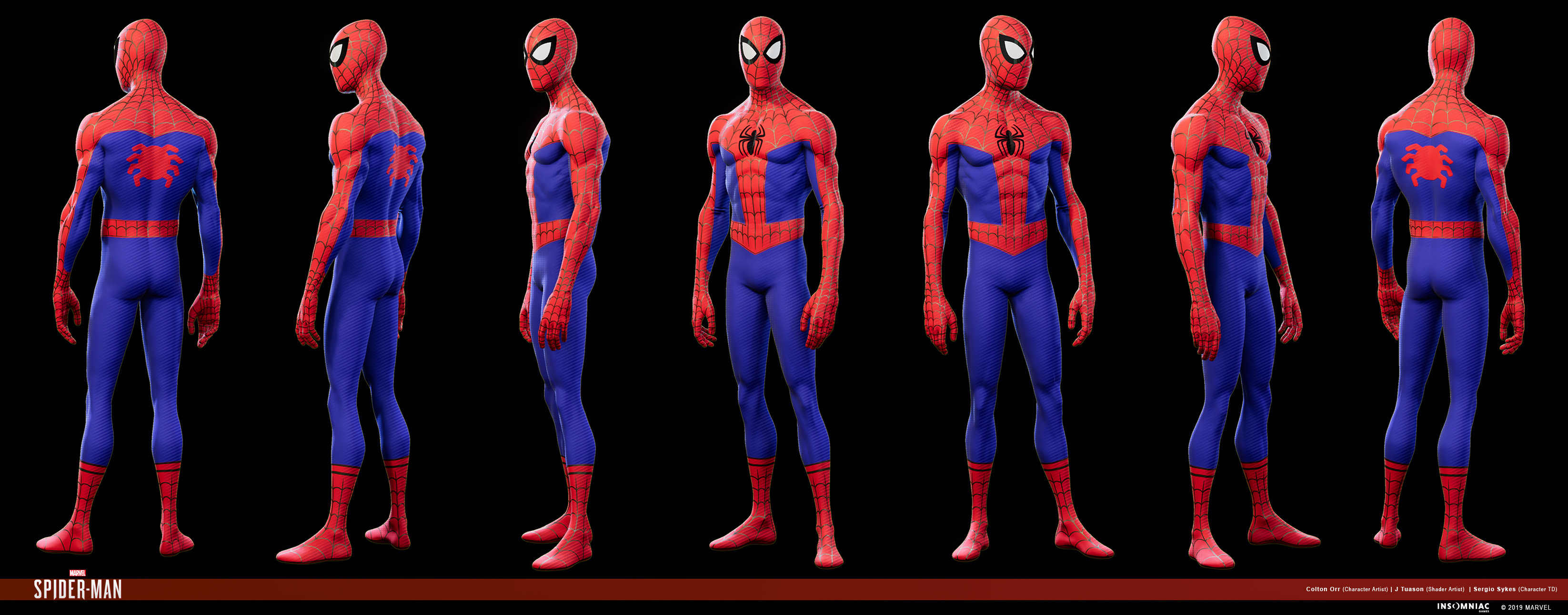 J Tuason - Marvel's Spider-Man: Into the Spider-Verse Suit Shaders