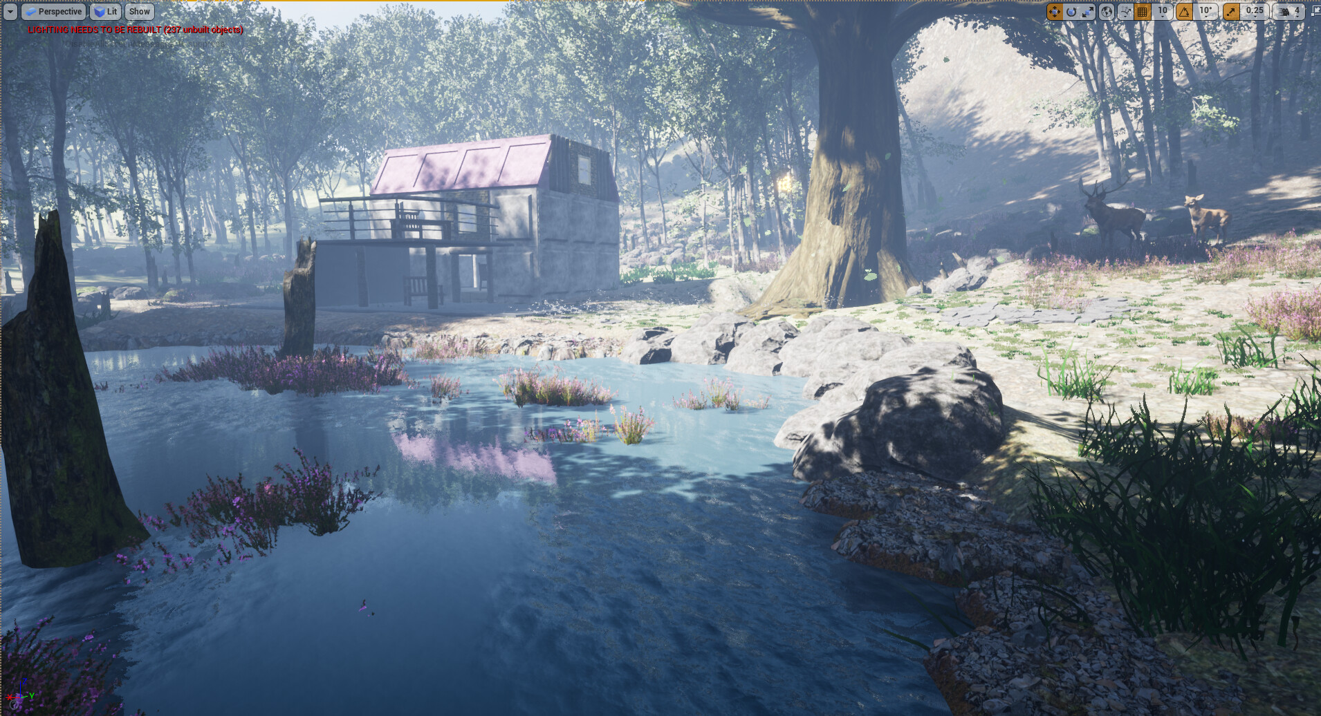 ArtStation - House Forest