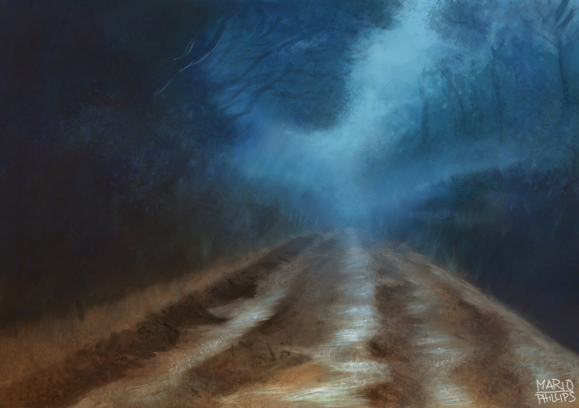 ArtStation - Lonely road