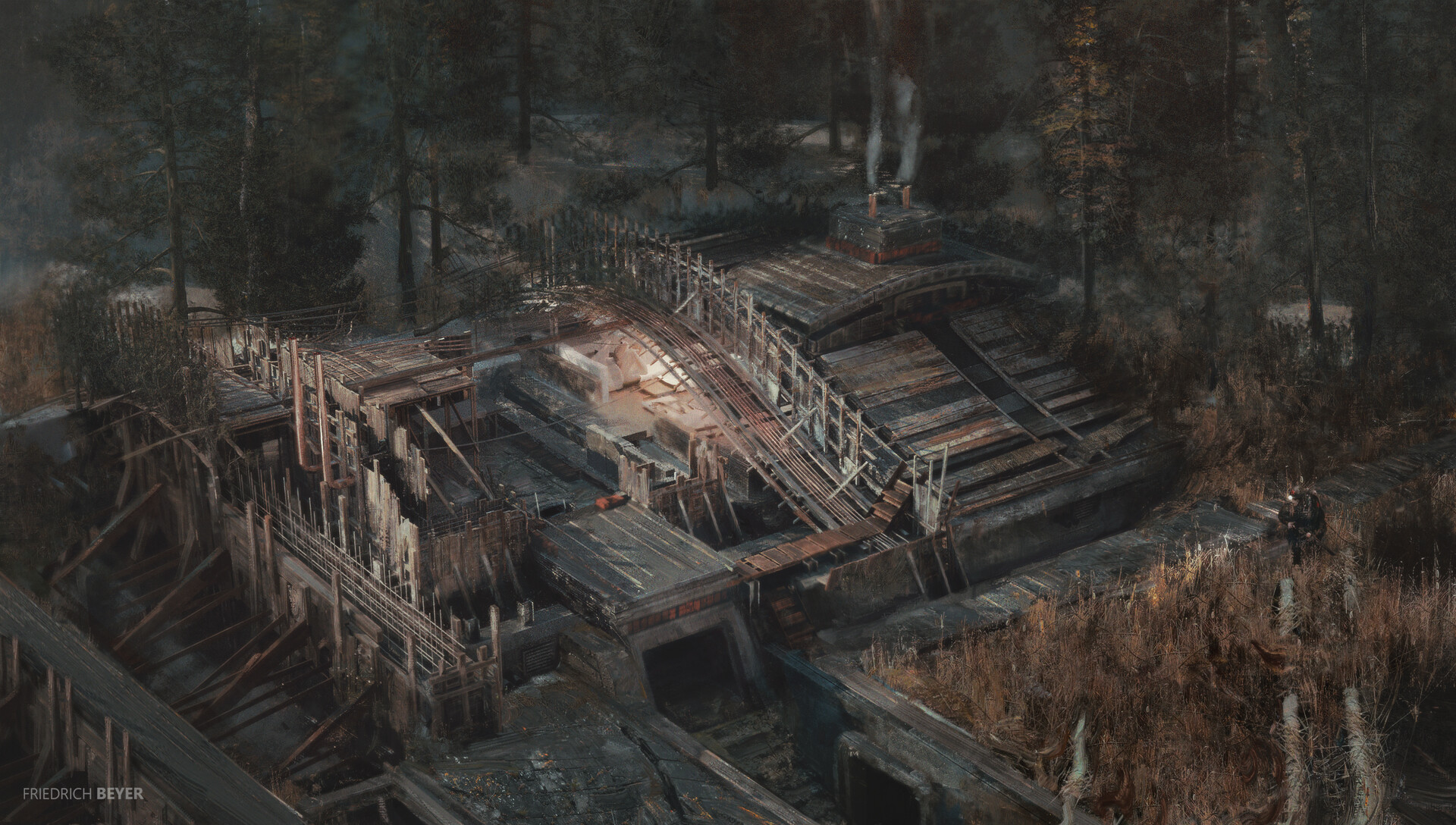 ArtStation - The old Bunker