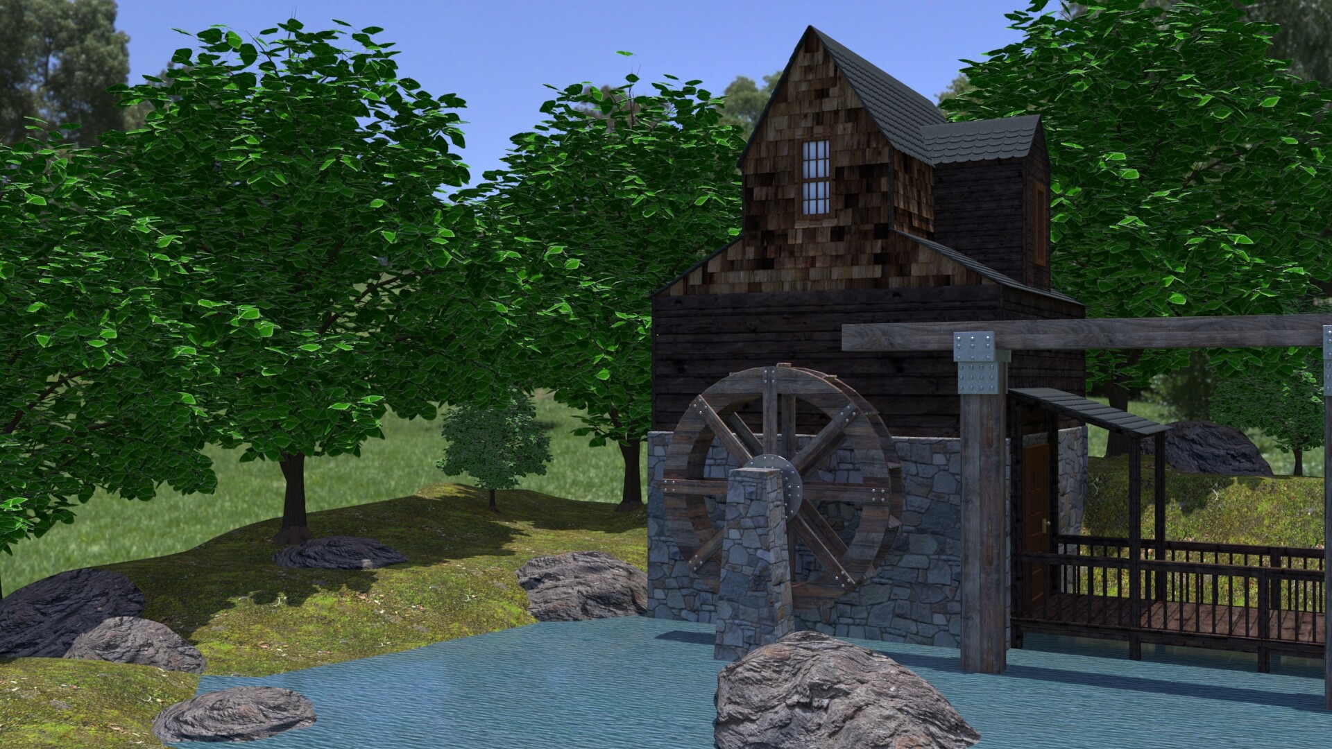 ArtStation - Watermill