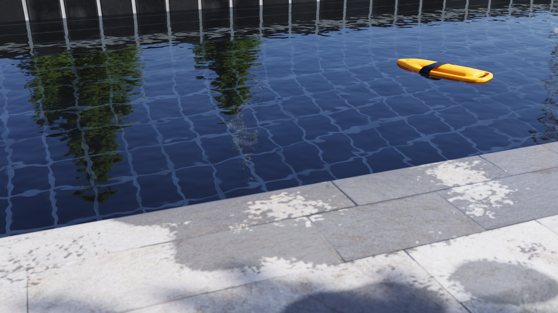 ArtStation - Realistic Pool Scene Progress