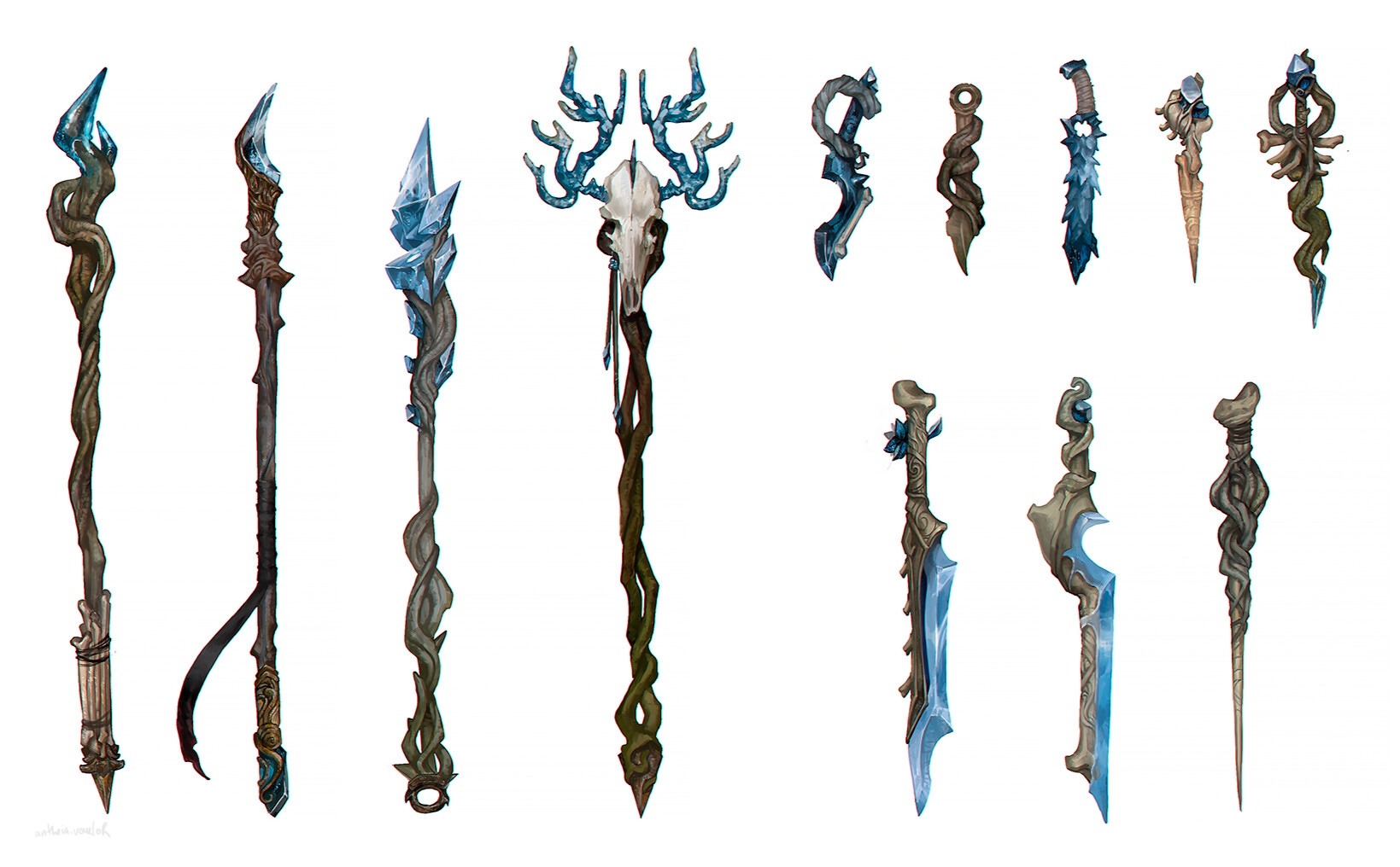 ArtStation - Weapon concept