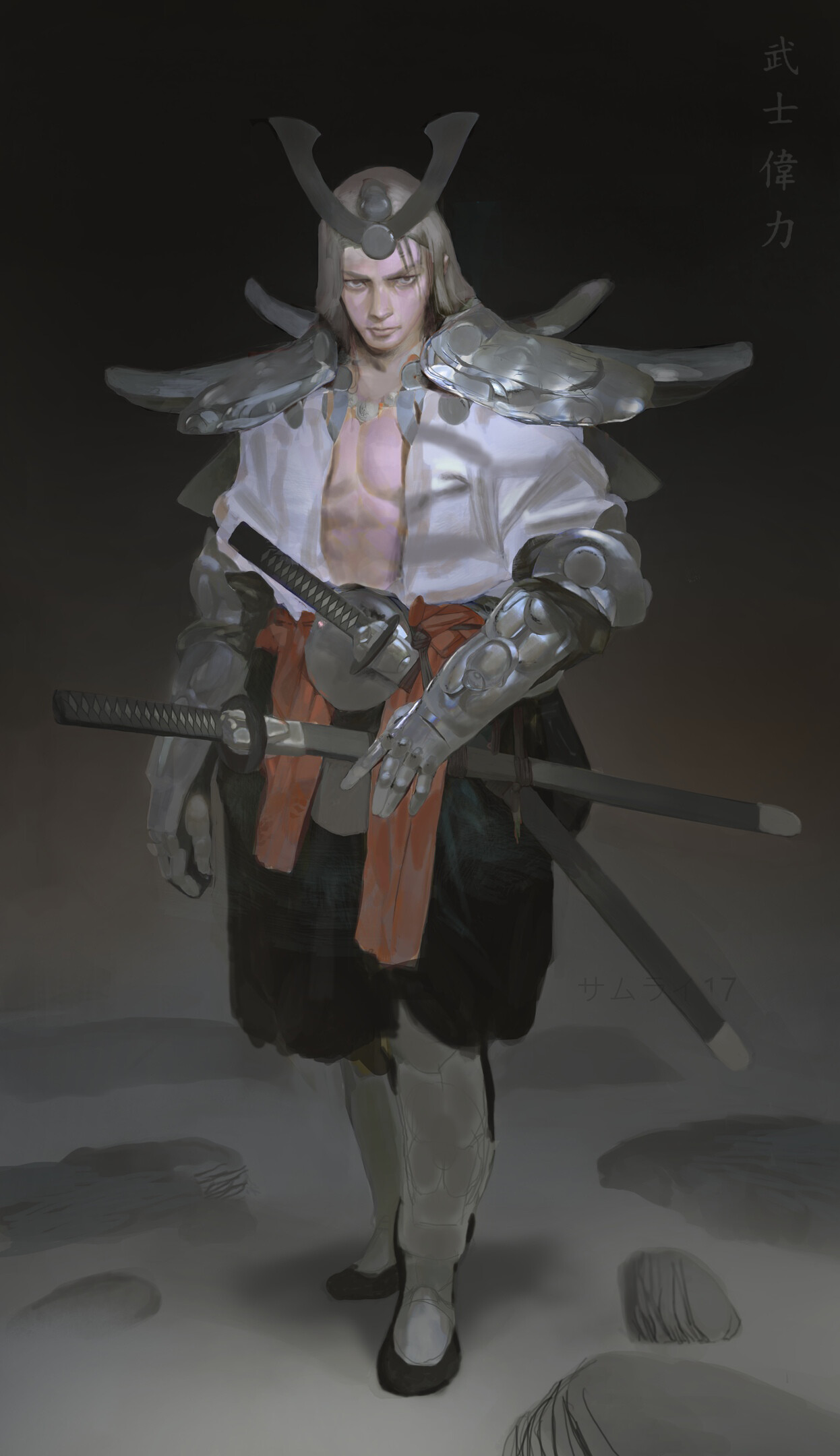 ArtStation - Silver Samurai