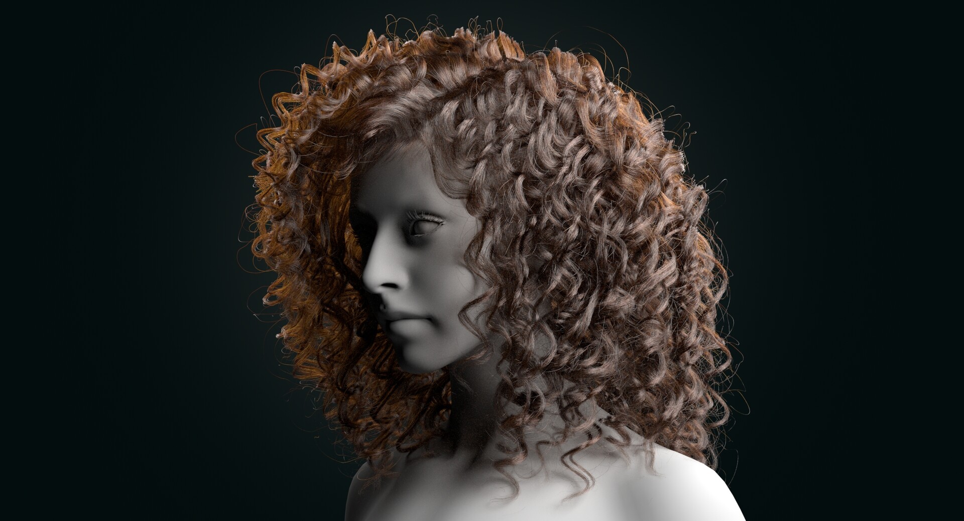 Mahsa Rakhshani - Fuzzy Hair Style