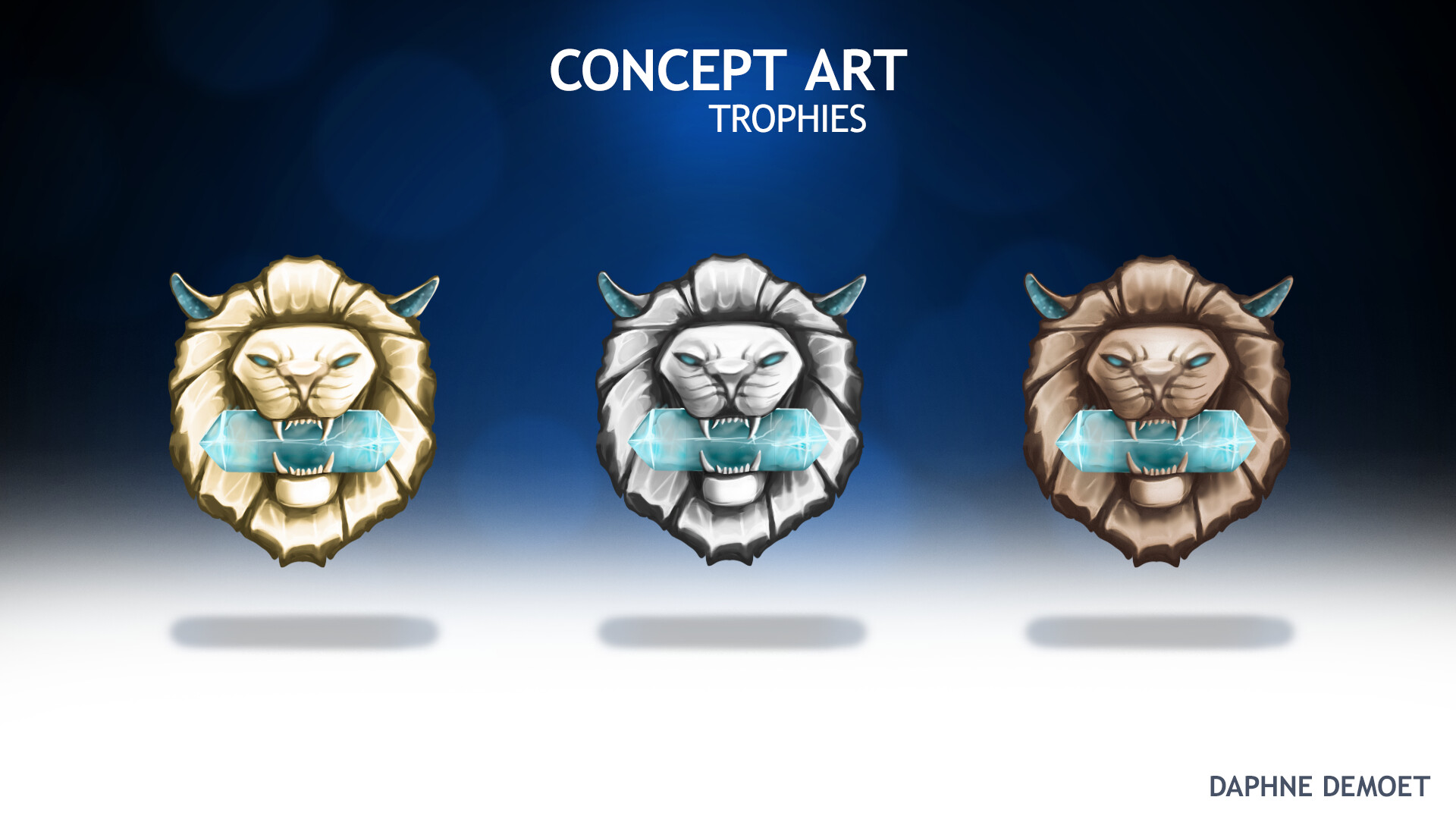 ArtStation - Concept art for trophies