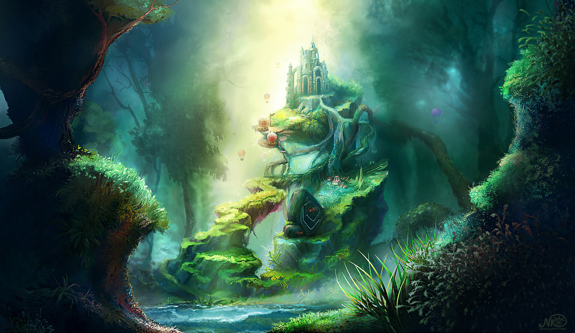 ArtStation - Magic Forest