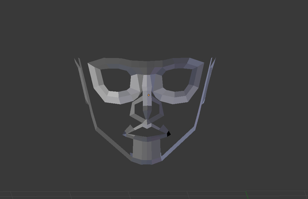 ArtStation - Incomplete Face Model