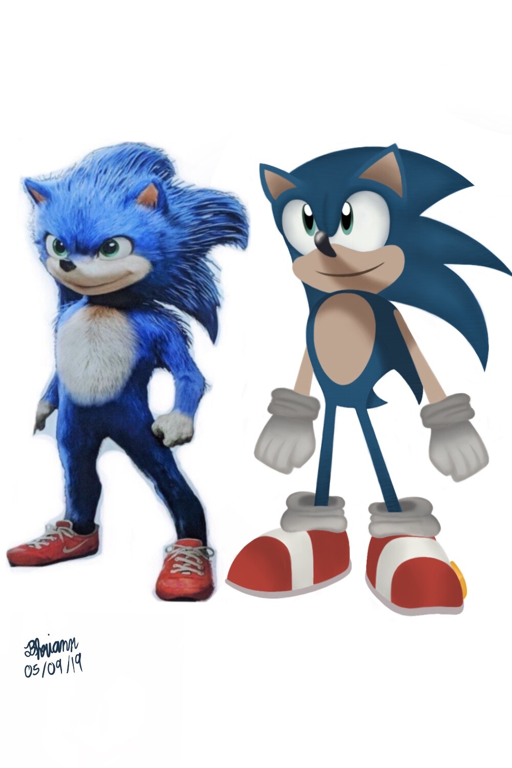 ArtStation - Sonic Movie Redesign
