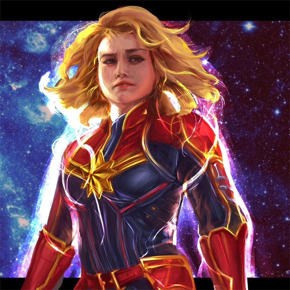 ArtStation - Captain marvel