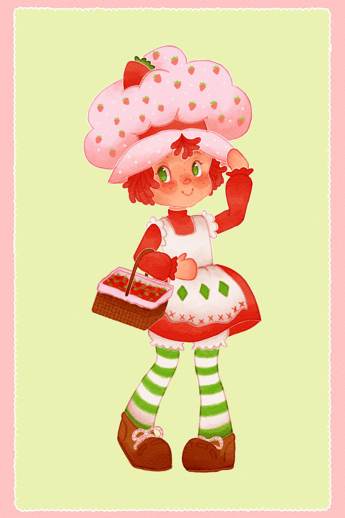 ArtStation - Strawberry Shortcake