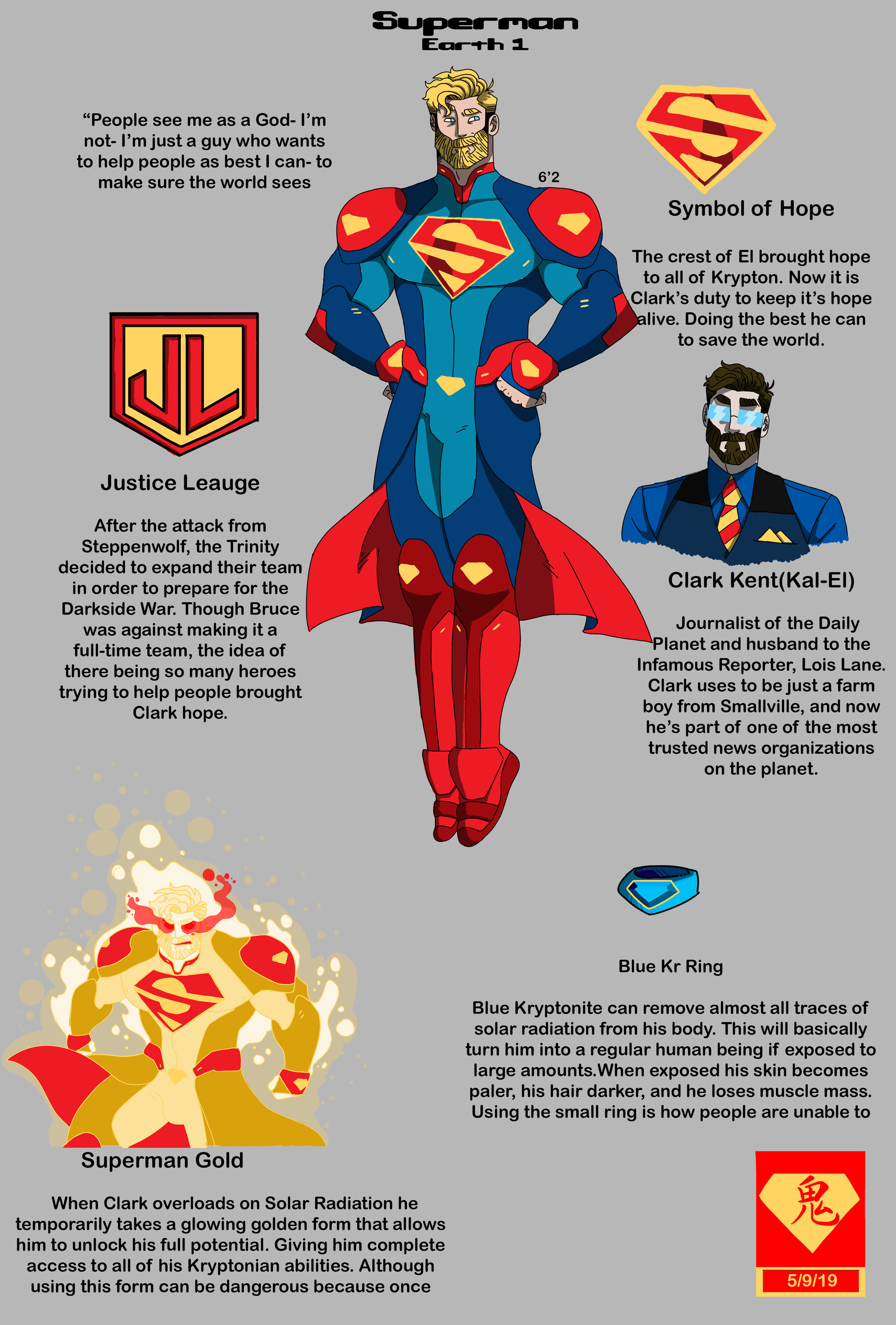 Superman Redesign Project Rooftop