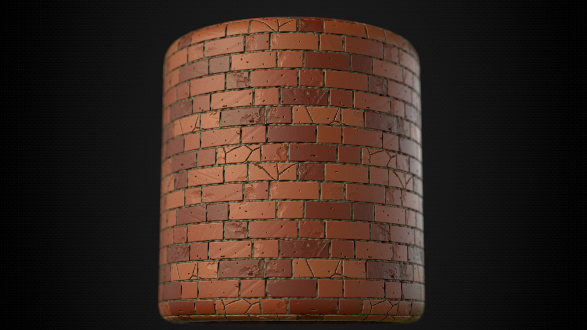ArtStation - Substance Designer brick wall material