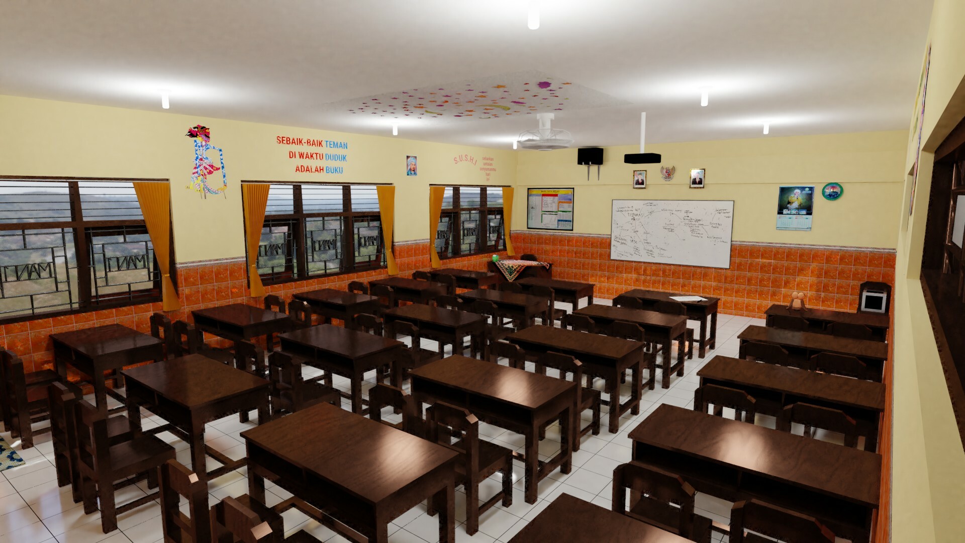 ArtStation - Religion Grade 12th Classroom