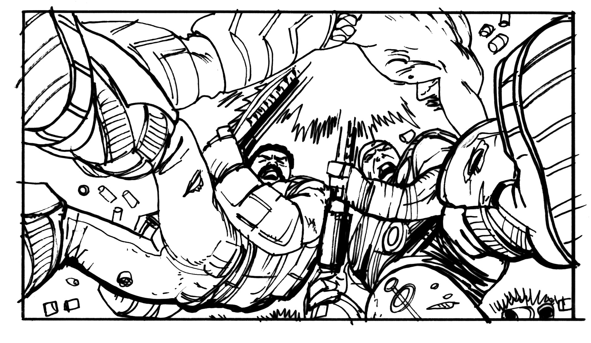 gears of war coloring pages