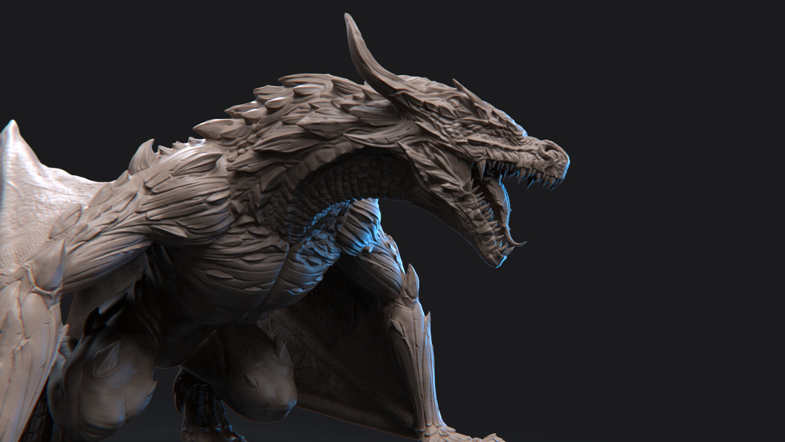 Elder Dragon Concept Art