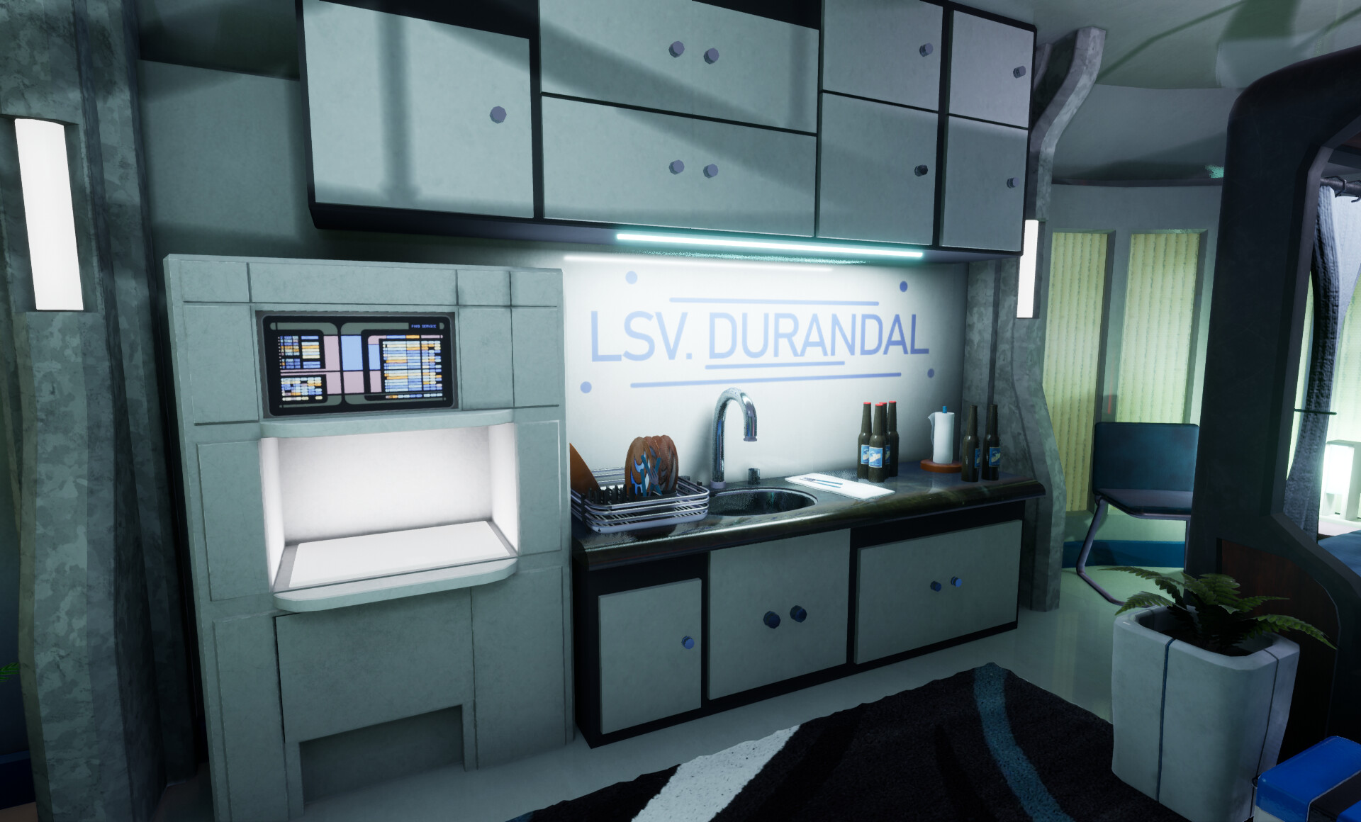 Eric Everson - Durandal Interior - Bedrooms