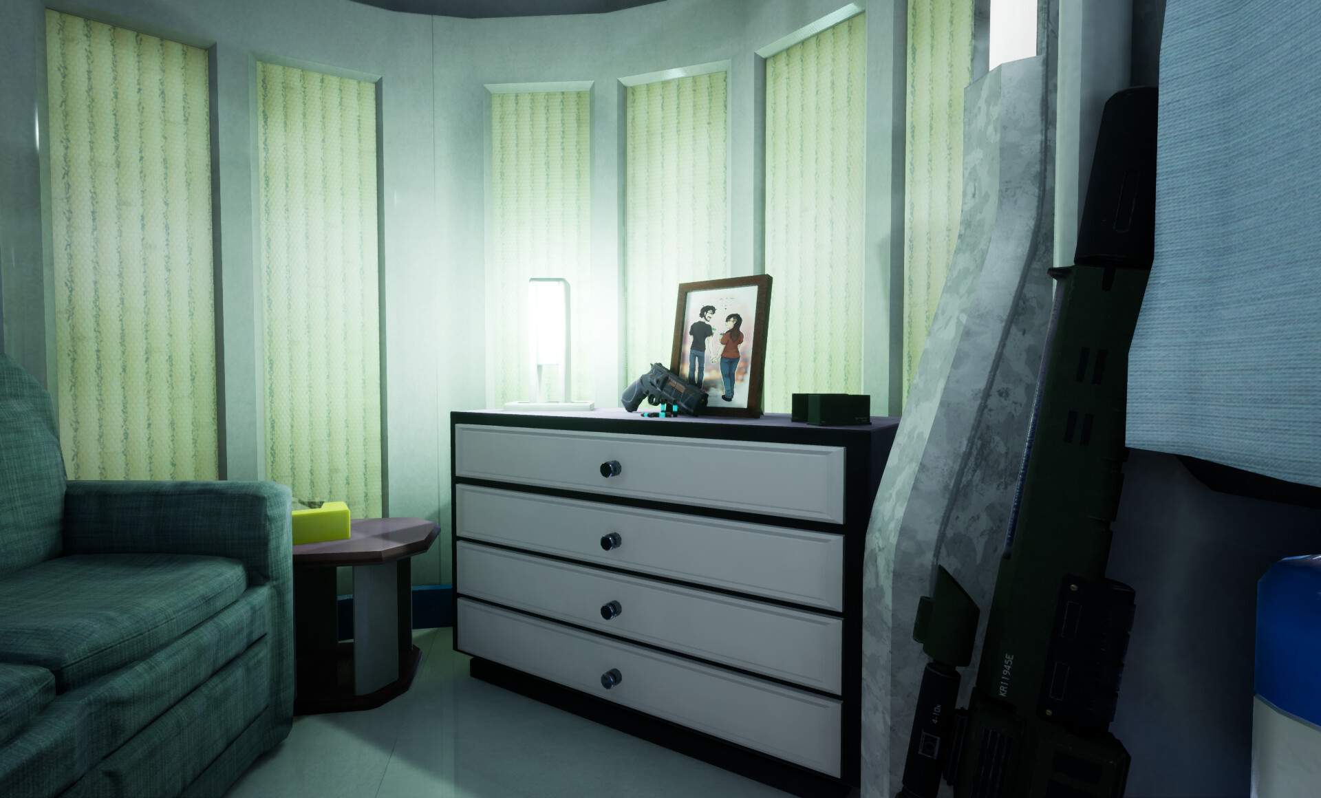 Eric Everson - Durandal Interior - Bedrooms