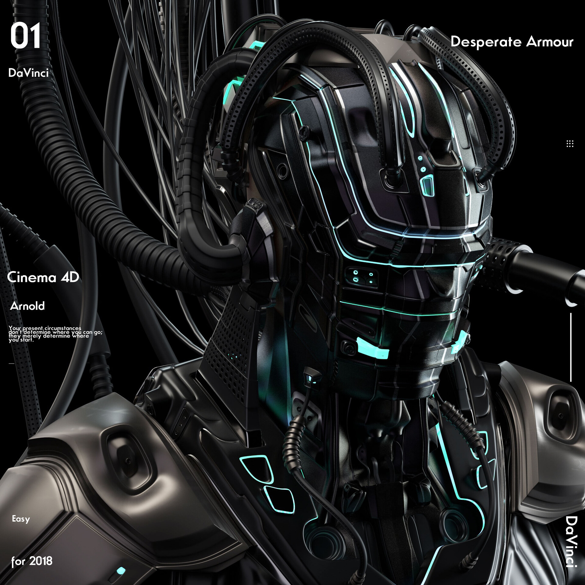 ArtStation - Desperate Battle Armor